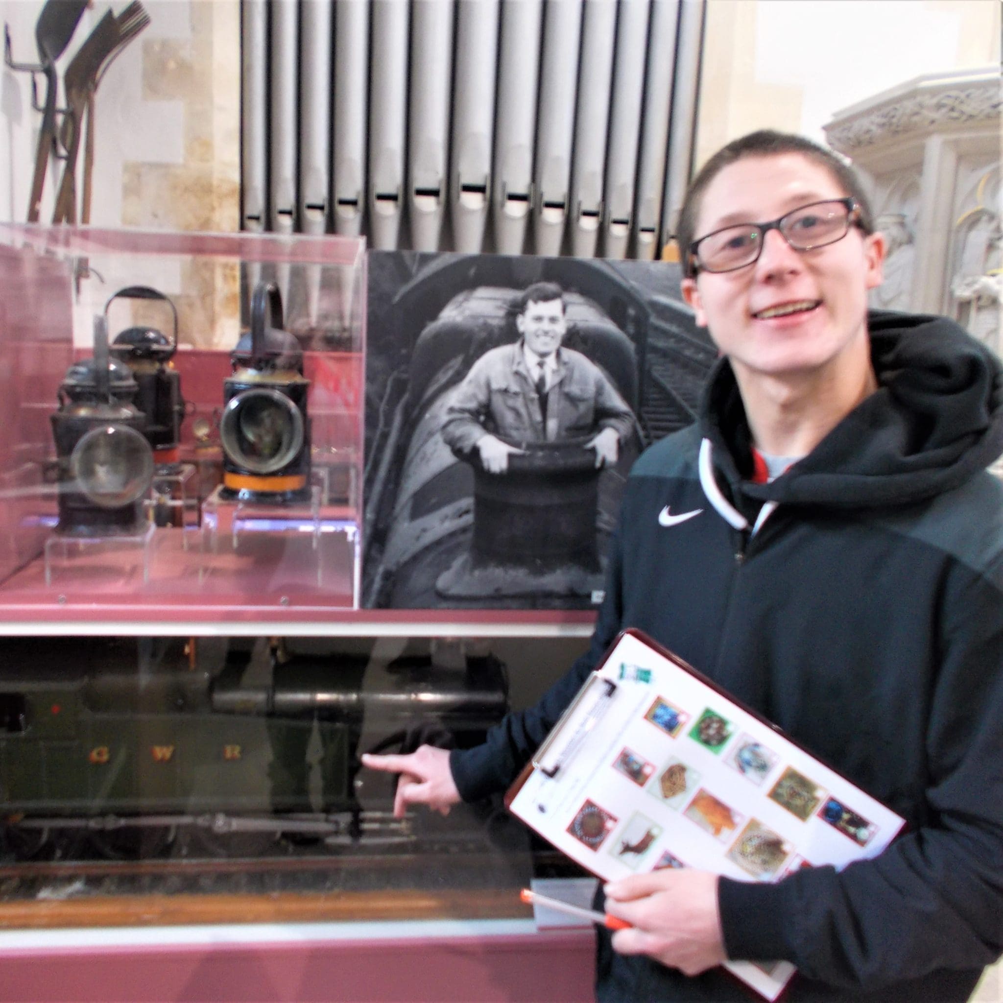 Lifeworks students go back in time at Newton Abbot Museum